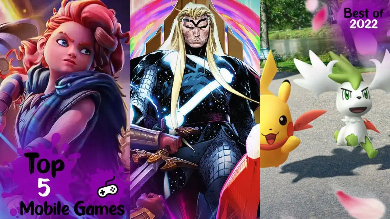 Top 5 Mobile Games - New Tech Society